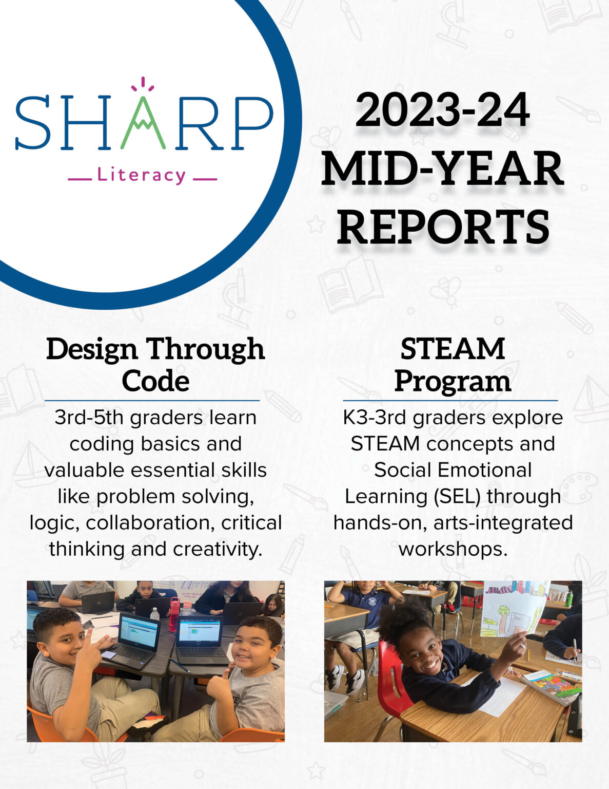 Program Reports - SHARP Literacy, Inc.